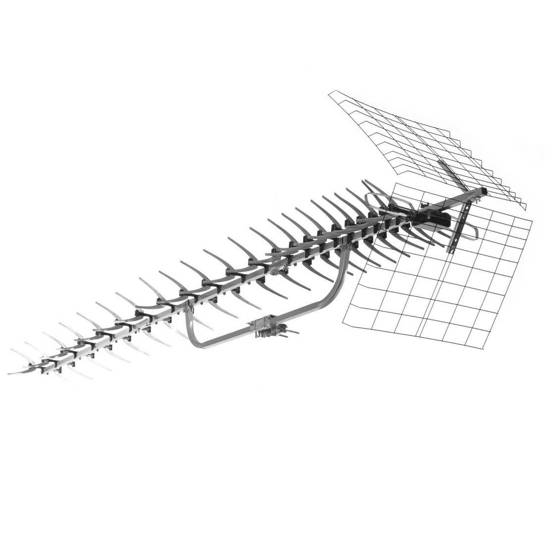 Antennas Direct 91XG, UHF only antenna, CH. 14-50, 93" – Ness ...